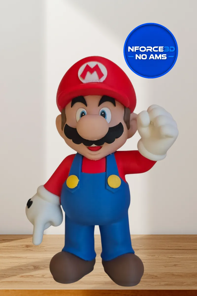 Super Mario No AMS - Free 3D Print Model - MakerWorld