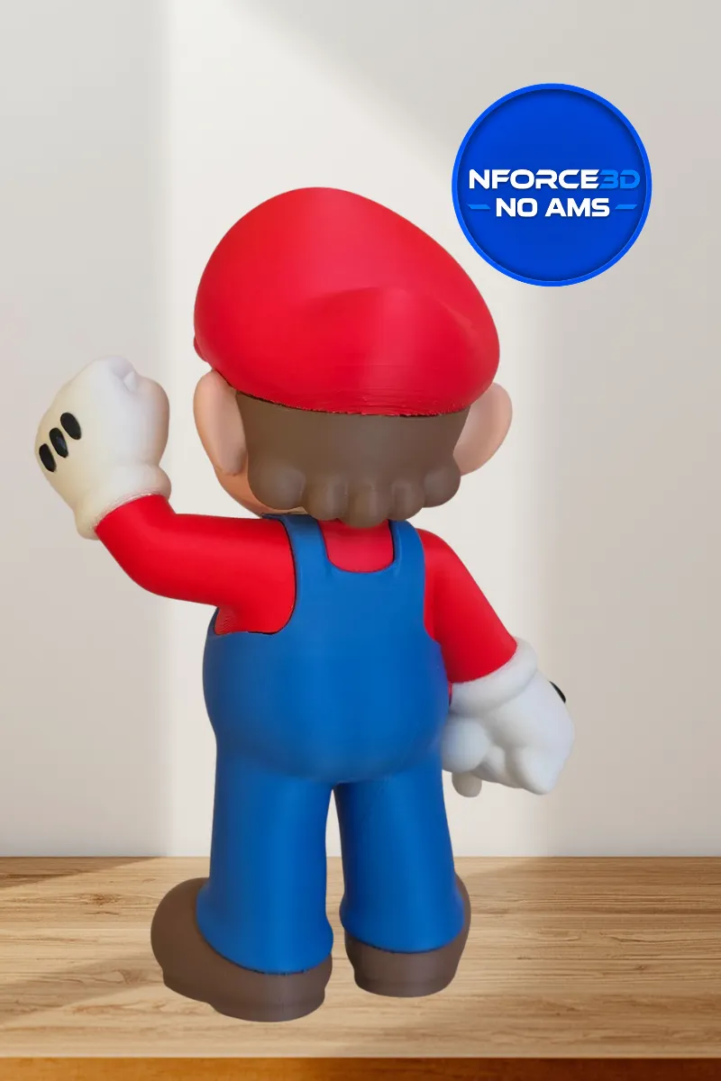 Super Mario No AMS - Free 3D Print Model - MakerWorld