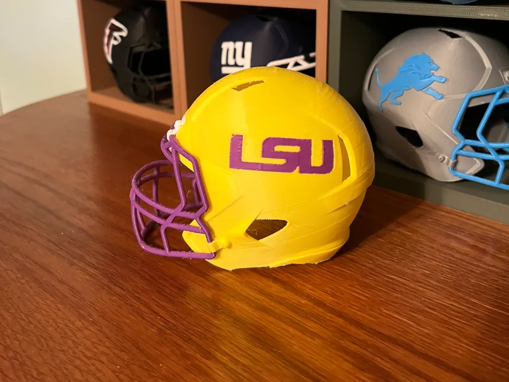 LSU Football Helmet by fnapier68 MakerWorld: Download Free 3D Models