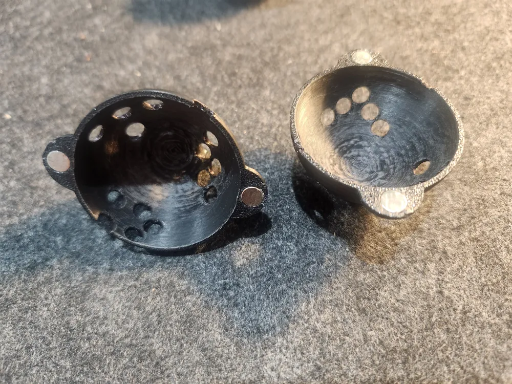 Golf ball Rapdsodo MLM2Pro Ball Marker - Rotating - Free 3D Print Model ...