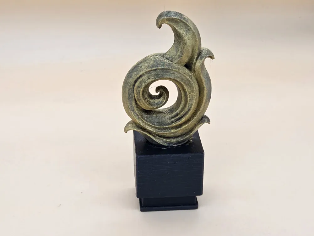Sculpture Element Water - Free 3D Print Model - MakerWorld