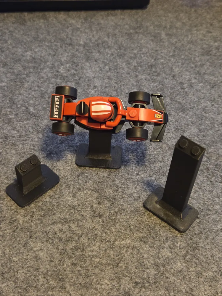 Variable Height stand for F1 Collectible Race Cars by MB Designs ...