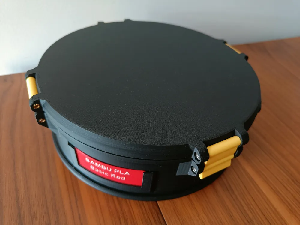 Filamentförvaringsbox Dry Box v2 av Stan - Gratis 3D utskrifts modell ...