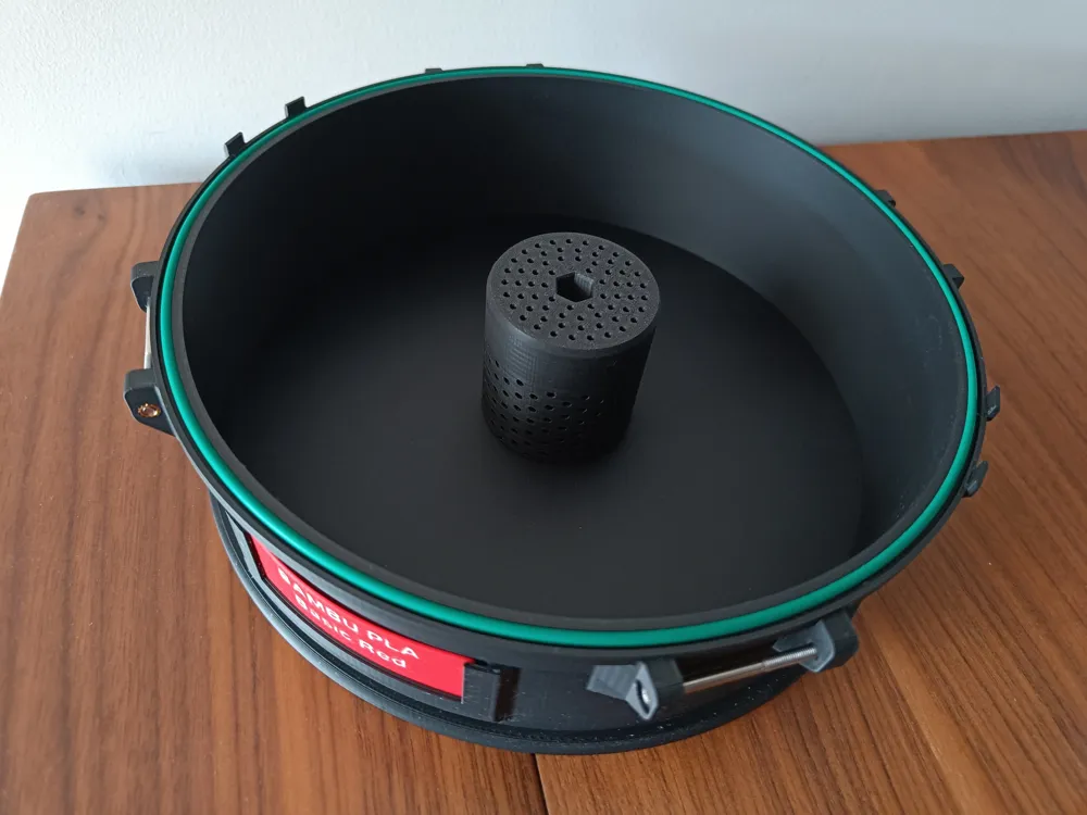 Filamentförvaringsbox Dry Box v2 av Stan - Gratis 3D utskrifts modell ...