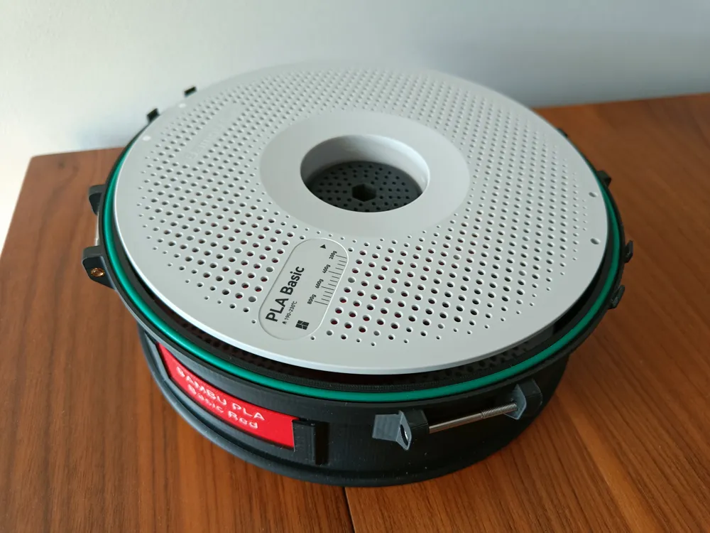 Filamentförvaringsbox Dry Box v2 av Stan - Gratis 3D utskrifts modell ...