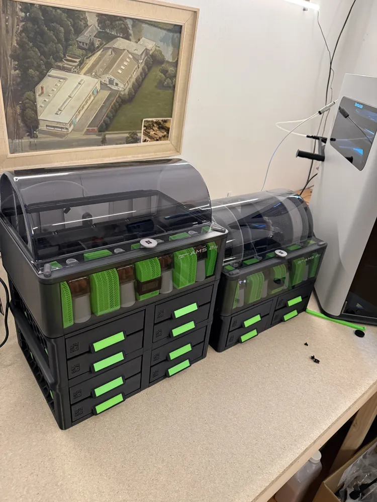 AMS Stand for the AMS2-PRO Expansion !!! - Free 3D Print Model - MakerWorld