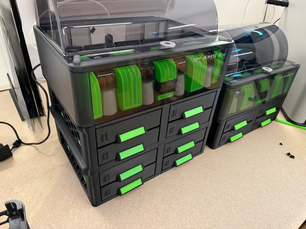 AMS Stand for the AMS2-PRO Expansion !!! - Free 3D Print Model - MakerWorld