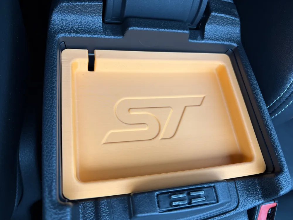 Ford Focus Center Console Tray - Free 3D Print Model - MakerWorld