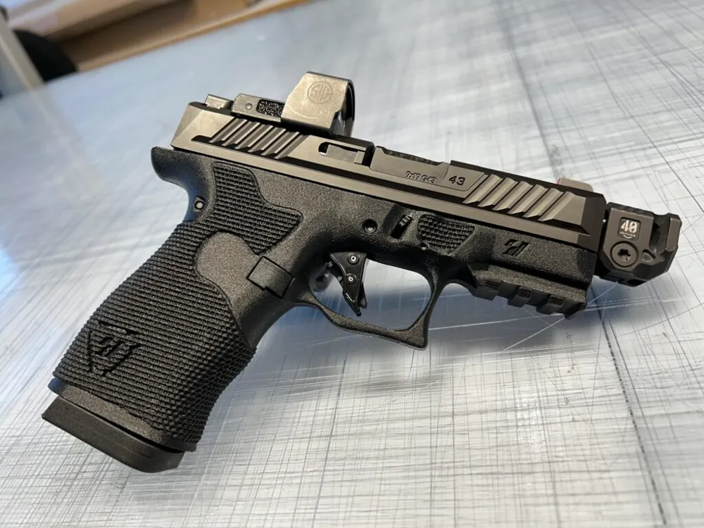 glock 43x frame Remixed by 3d print lover - MakerWorld