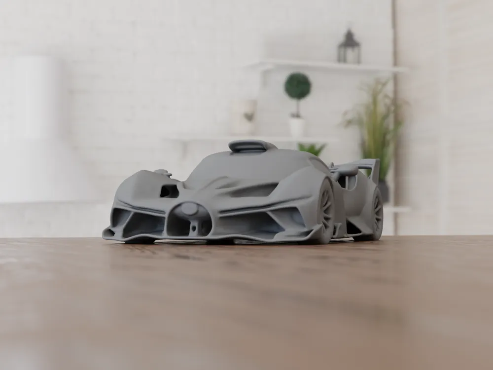 Bugatti Bolide - Free 3D Print Model - MakerWorld