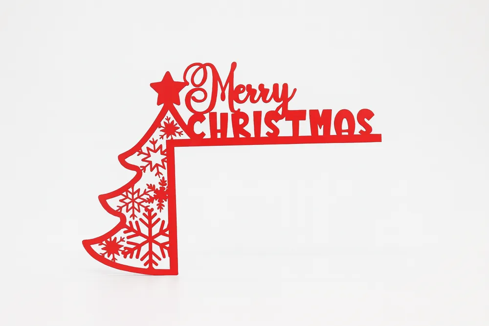 Christmas Door Corner - Door Sign - Porch Decor by Bloomly MakerWorld: Download Free 3D Models