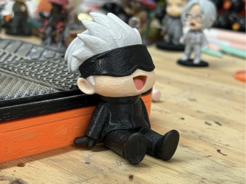 Chibi Jujutsu Kaisen - Satoru Gojo Mini Sentado por Redsing_ART ...