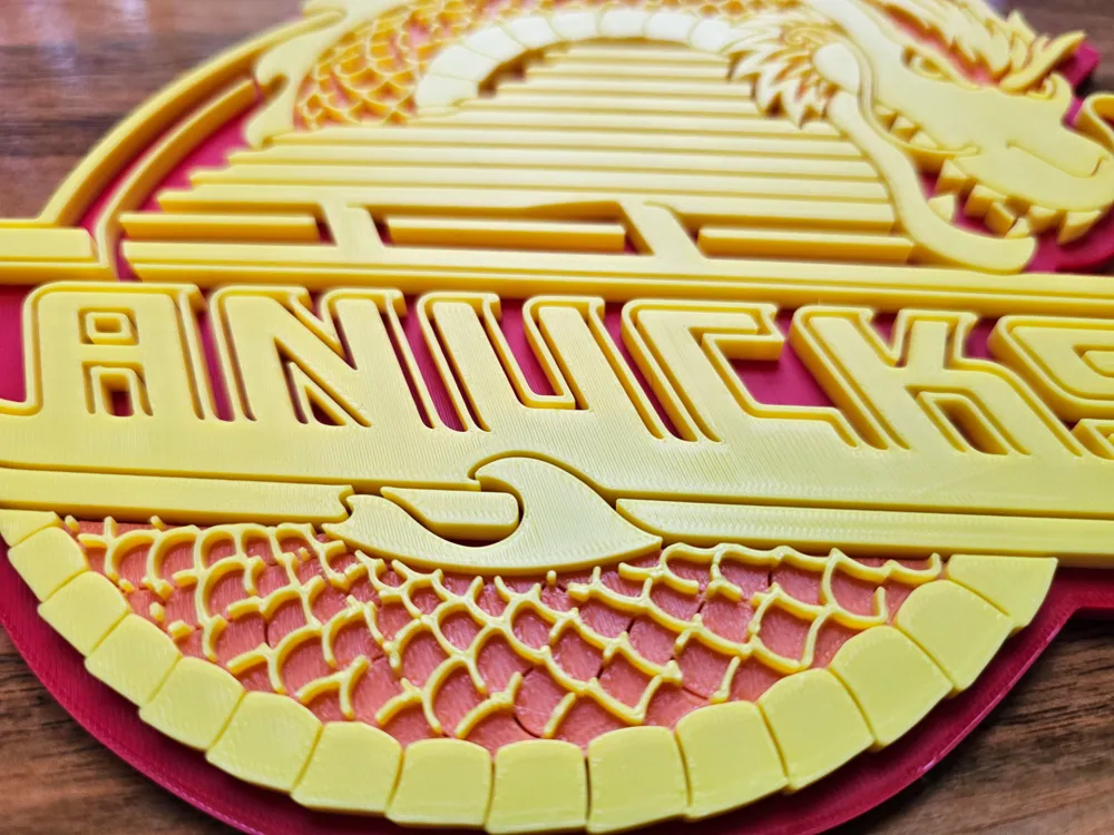 Vancouver Canucks Dragon 3D Sign by Fast3D - MakerWorld