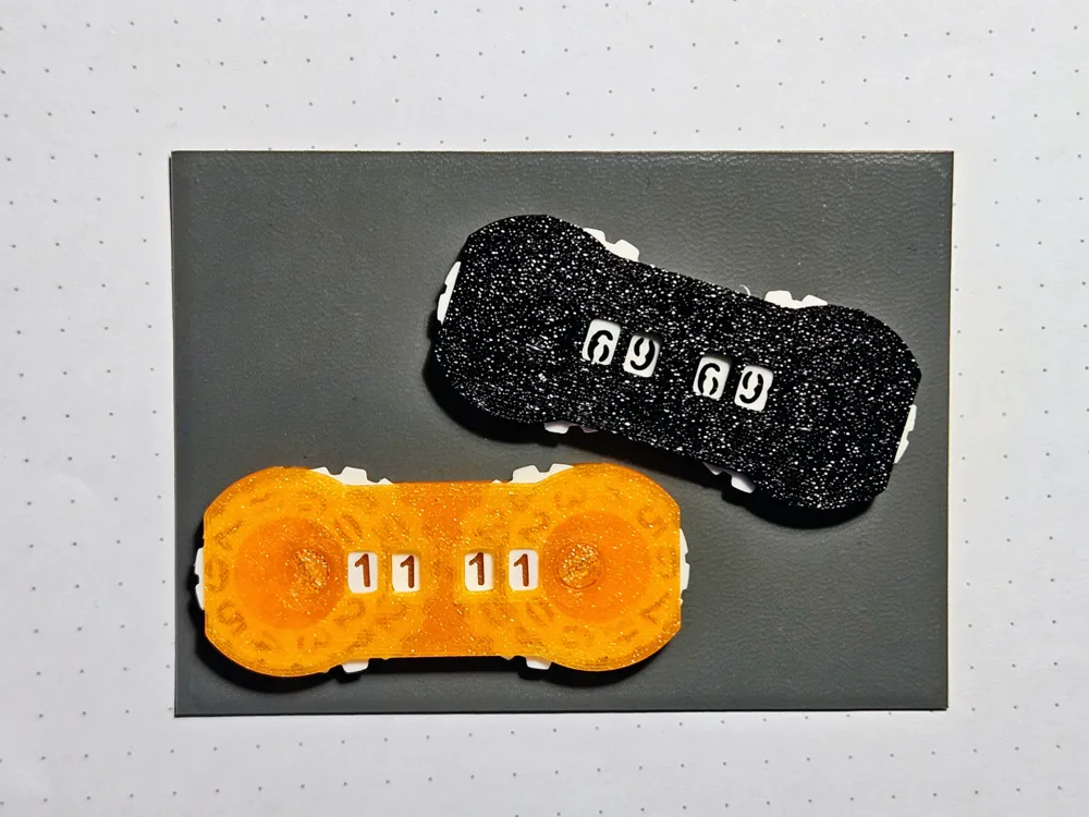 (V1.1!) CounterCounter, TWO 0-99 counters, no AMS! - Free 3D Print ...