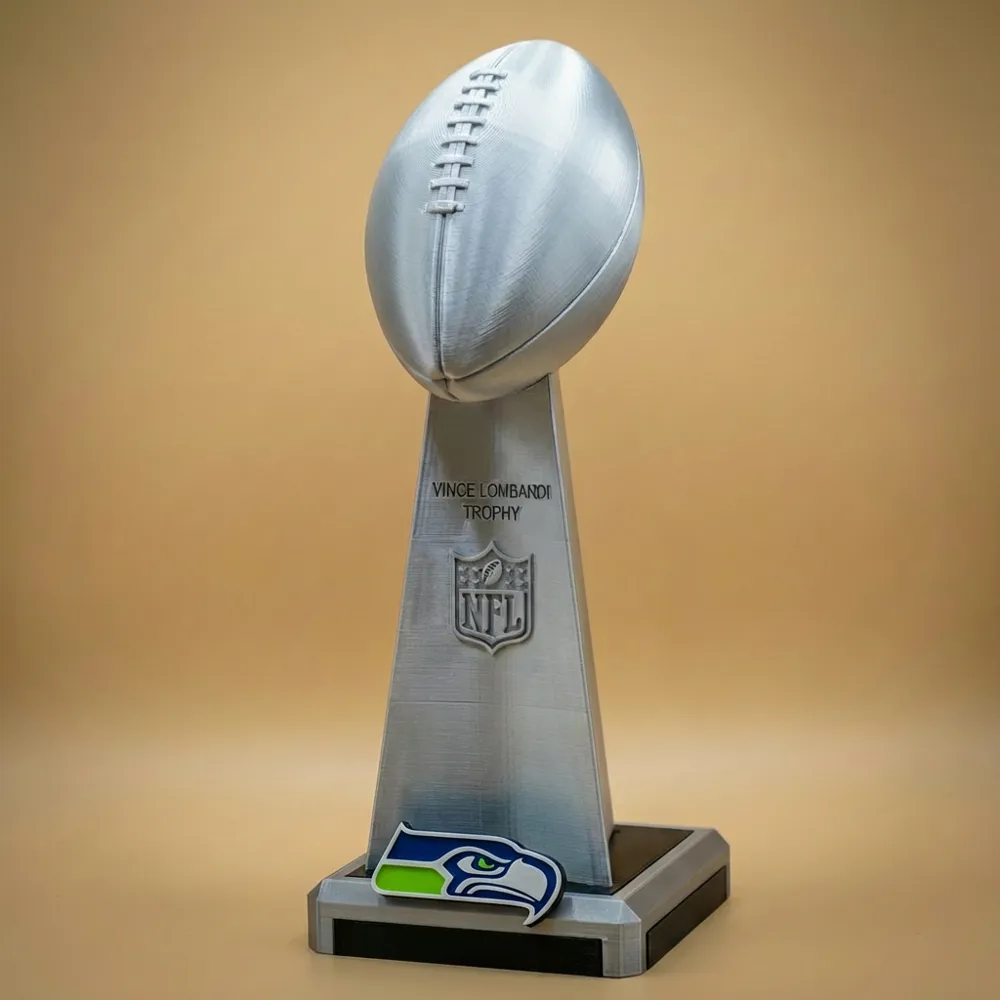 Expositor del Trofeo Lombardi de la NFL con logotipo intercambiable ...