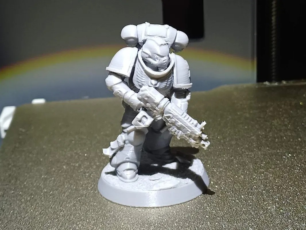 Marine Pose 2 - Free 3D Print Model - MakerWorld