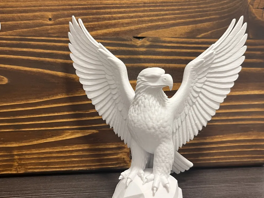 Eagle with Spread Wings - Free 3D Print Model - MakerWorld
