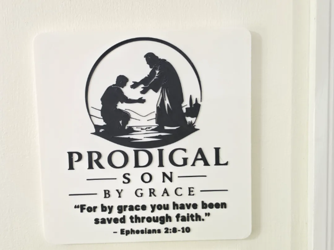 Prodigal Son By Grace Ephesians 2:8-10 - Free 3D Print Model - MakerWorld