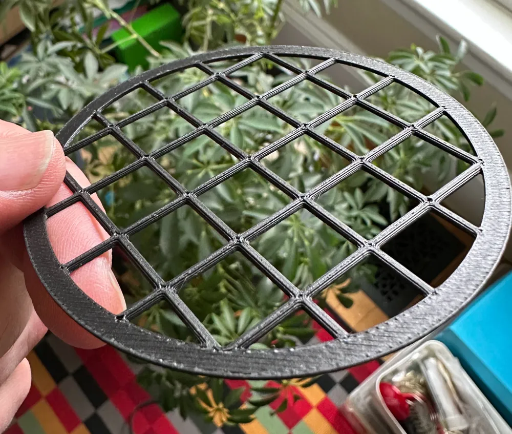wide mouth mason jar flower grid by kevin.osborn - MakerWorld