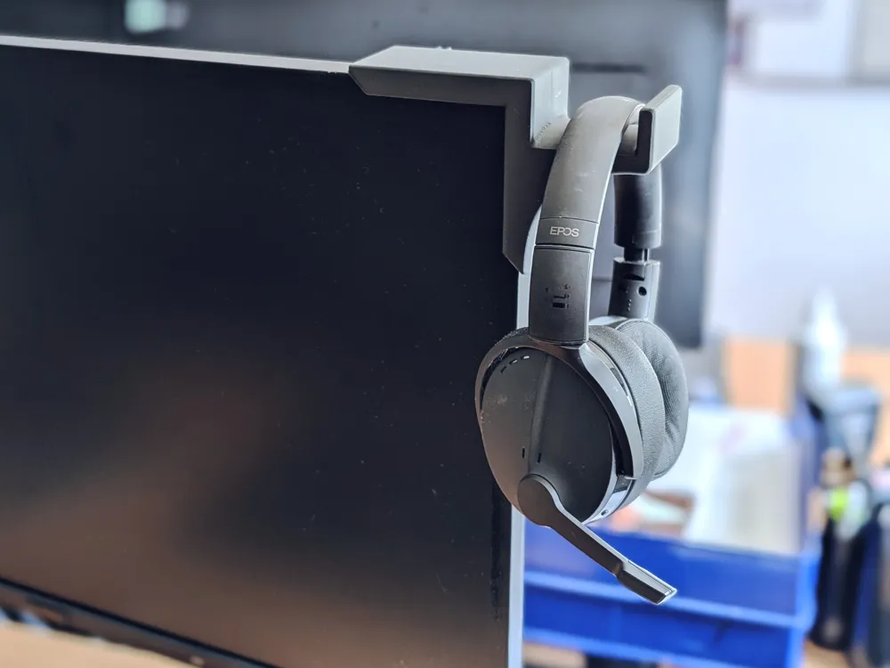 Headphone Monitor Mount with Screws V2 - Free 3D Print Model - MakerWorld