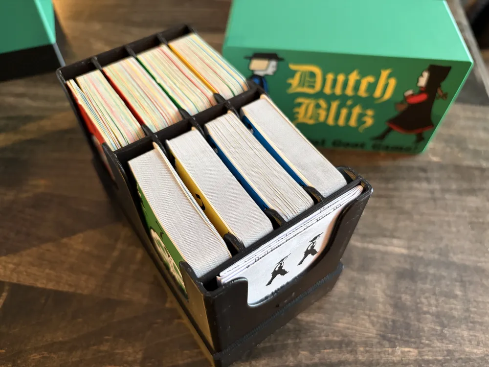 Dutch Blitz - 8 Deck - 8 Color - Card Box – Kostenloses 3D-Druckmodell ...