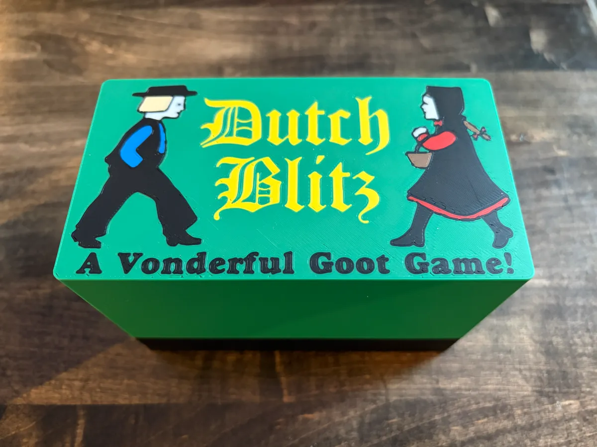 Dutch Blitz - 8 Deck - 8 Color - Card Box – Kostenloses 3D-Druckmodell ...