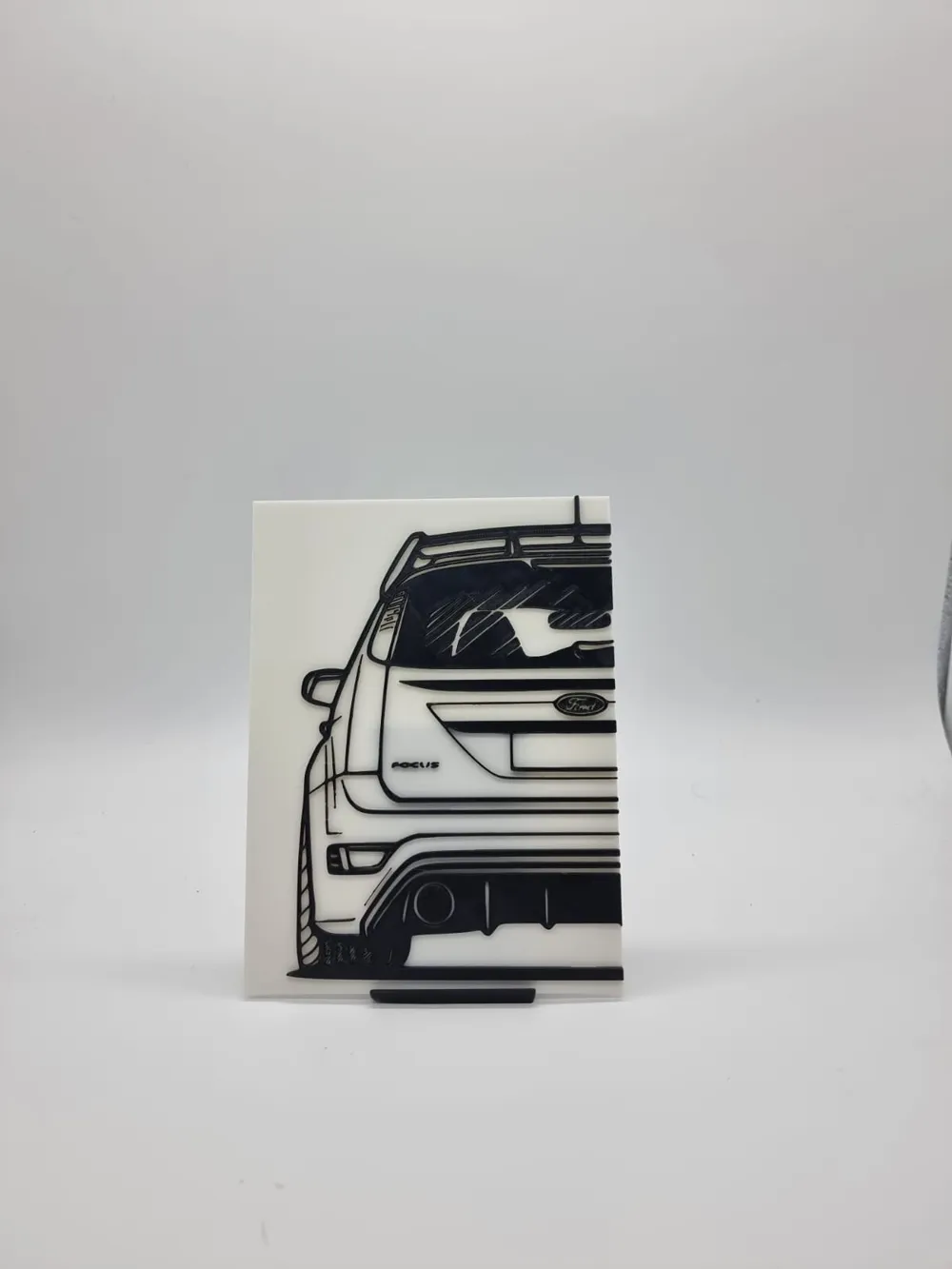 2D Wall Art Ford Focus RS by R.Werner Print MakerWorld: Download Free ...