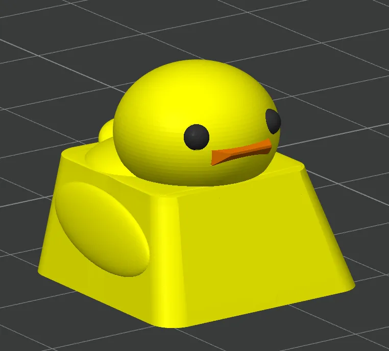 Duck Keycap by BoomBamPrints - MakerWorld