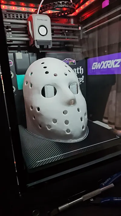 Friday the 13th Jason mask by Mcolasuonno - MakerWorld