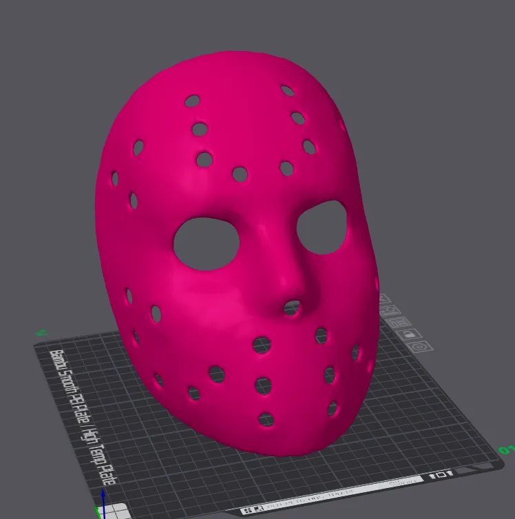 Jason Voorhees Friday 13th Mask by SlamDunkasaur - MakerWorld