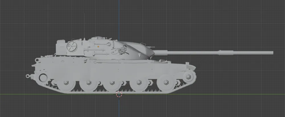 T95_FV4201_Chieftain/T95_FV4201 秃酋 by franksunshelby7 - MakerWorld