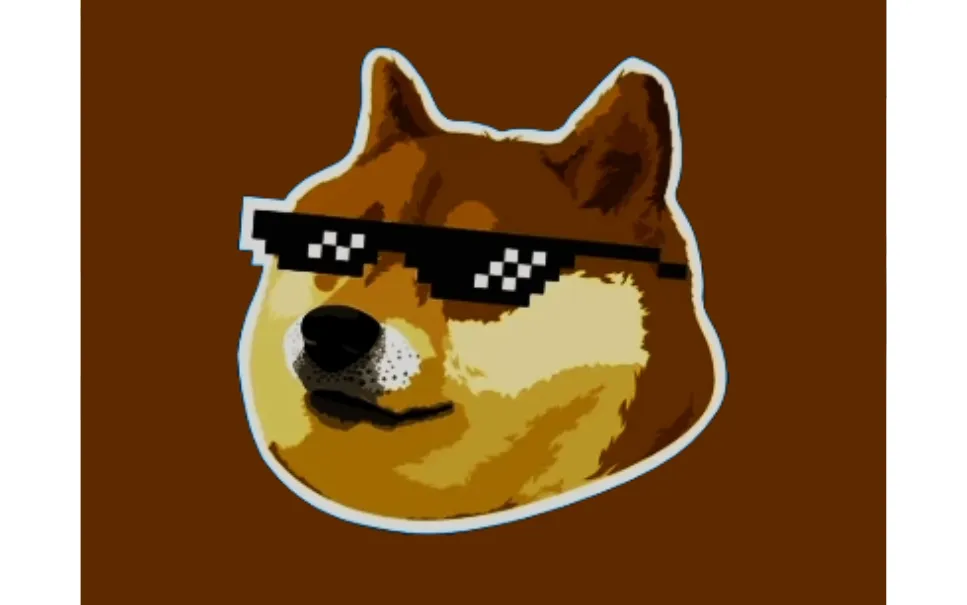 Doge Thug Life Hueforge by BuzzEye - MakerWorld