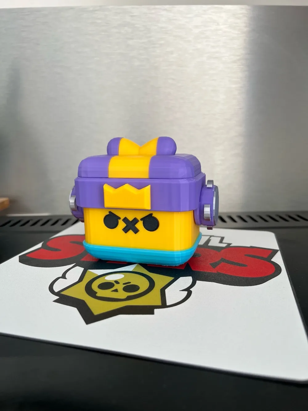 Brawl Stars MINA chest - Free 3D Print Model - MakerWorld