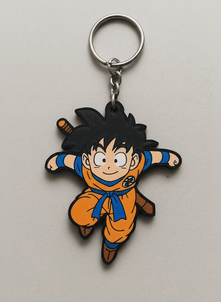 Llavero de Gohan Niño con Espada - Dragon Ball - Modelo de impresión 3D ...