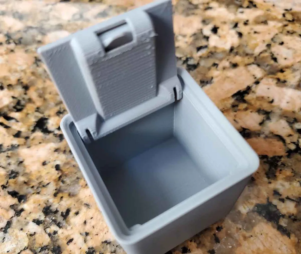 Gridfinity 1x1 Bins with Latching Lids v1.0 by mystoopidstuff MakerWorld: Download Free 3D Models