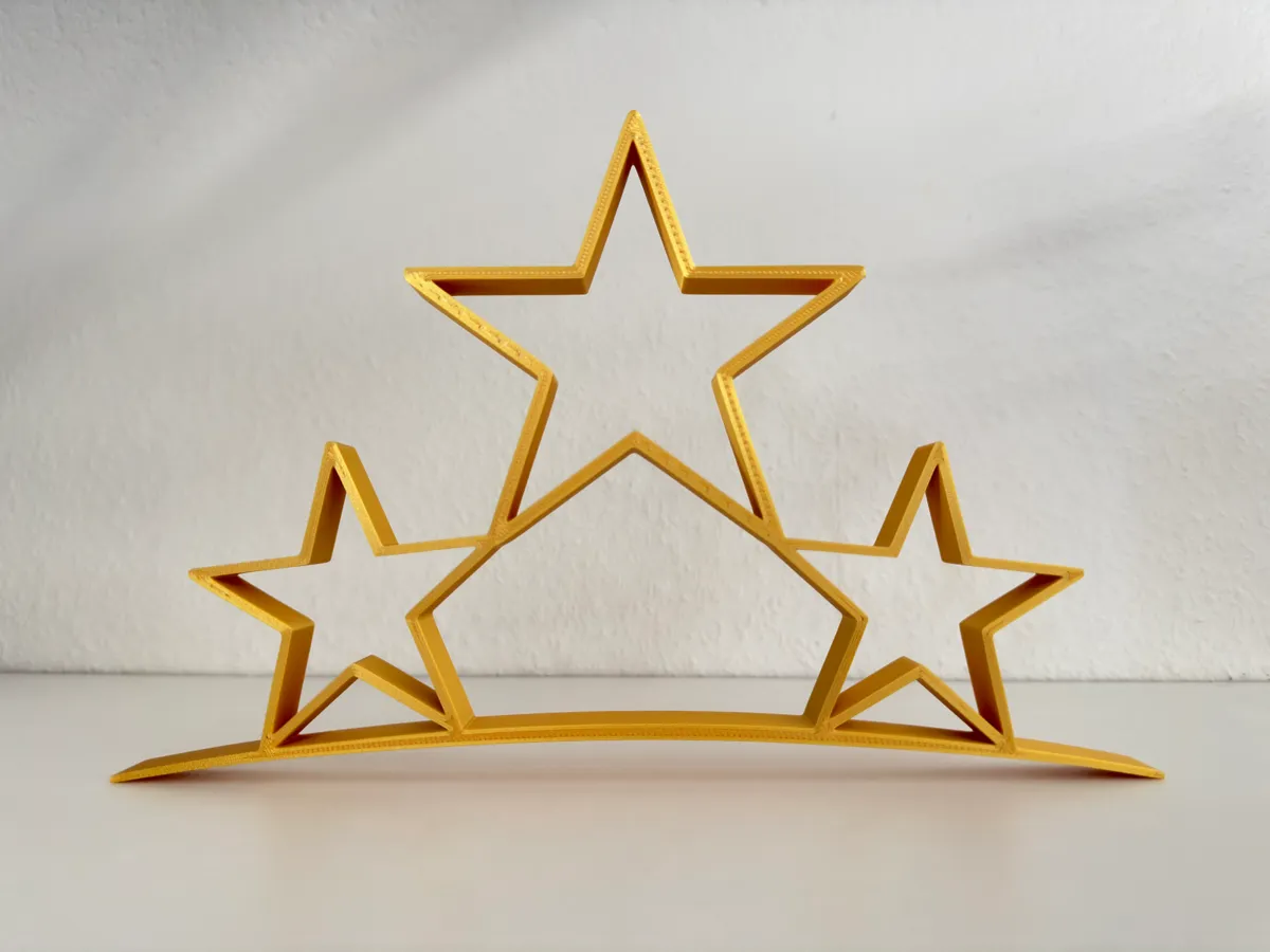 Decorative Stars Display Stand by CrazyKidz MakerWorld: Download Free ...