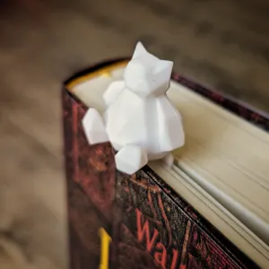 Low-Poly Snorlax Bookmark Remixed by tim.bey - MakerWorld