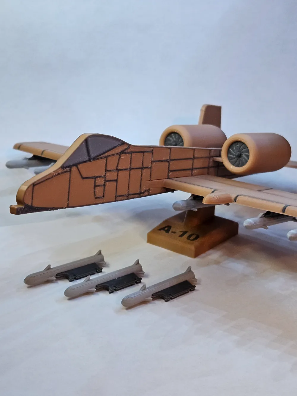 A10 Plane Kit Card 2D by planes01 - MakerWorld