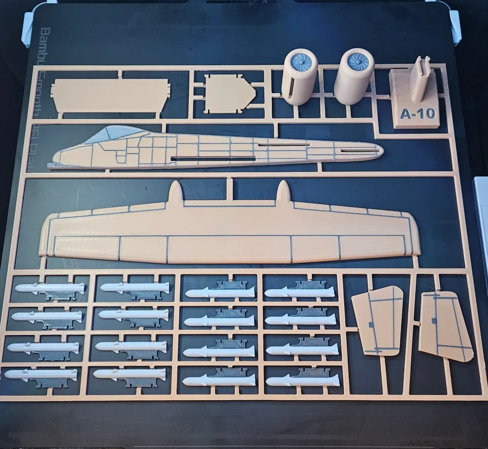 A10 Plane Kit Card 2D by planes01 - MakerWorld