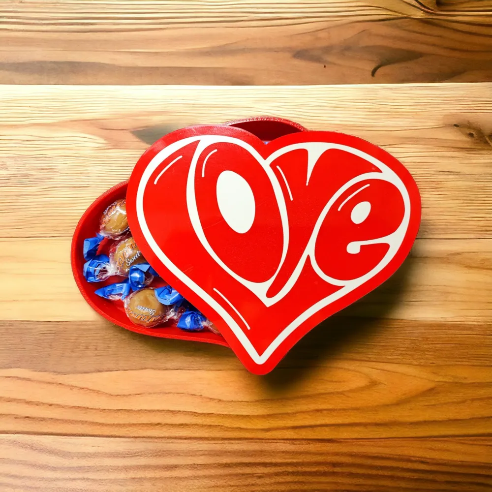 Love My Valentine Candy Box by ZUPA 3D - MakerWorld