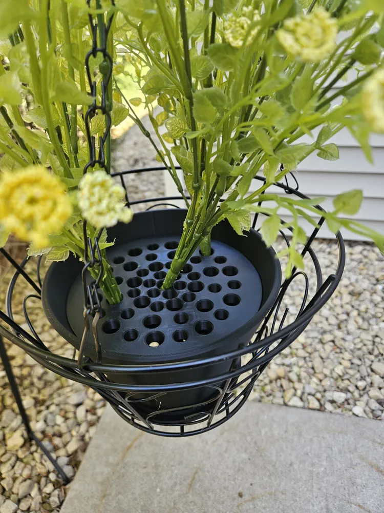 Stem Grid Artificial Flower Pot - Free 3D Print Model - MakerWorld