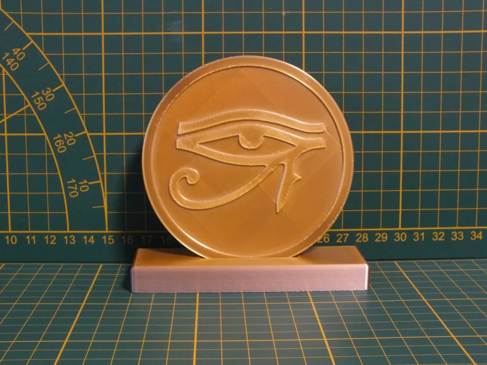 Eye of Ra/Horus Disc, 100 mm Diameter by 3-Dr. Lighthouse Design ...