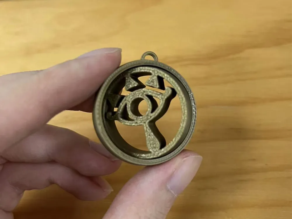 zelda spinner keychain fidget--Sheikah or Yiga？ by JWplus - MakerWorld
