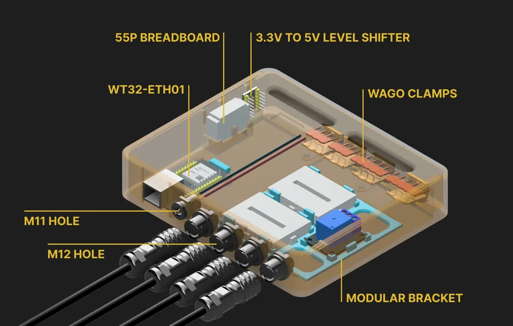 ESP32 Modular Case System by pixelwave MakerWorld: Download Free 3D Models