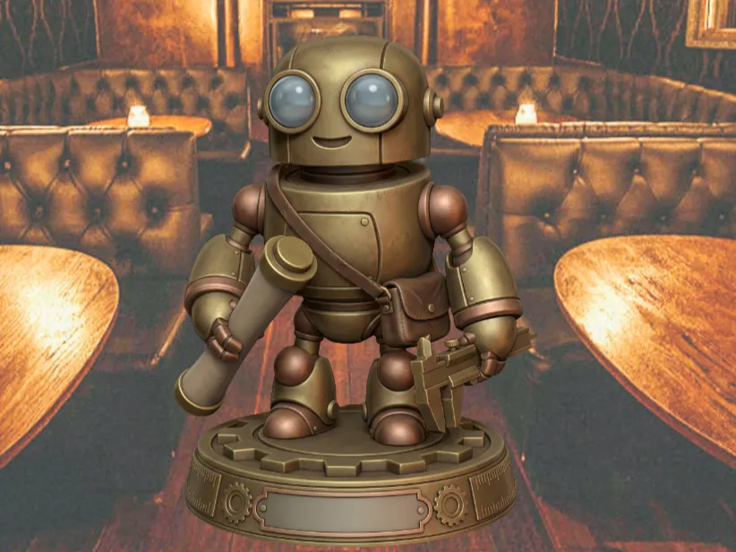 Engineer Bot - Free 3D Print Model - MakerWorld