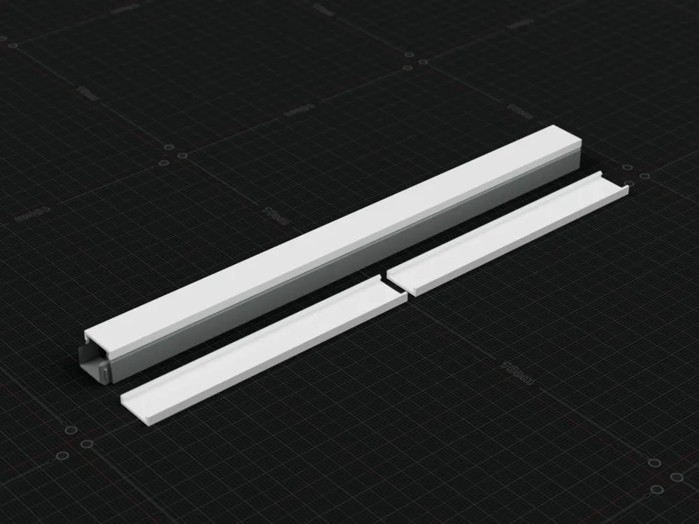 Cable Duct / Wire Duct - Free 3D Print Model - MakerWorld