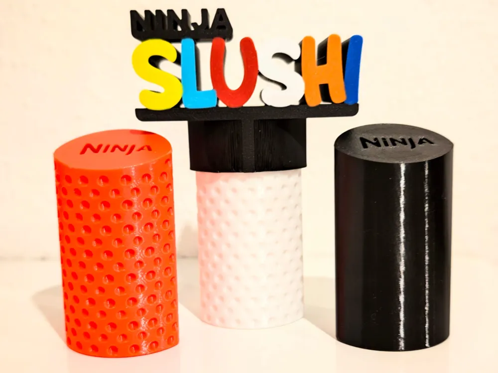 Ninja Slushi Namensschild Aufsatz Ausgießgriff von Thomas - MakerWorld