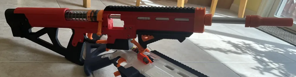 The cynthia nerf blaster by sillybutts Remixed by $0.50 mf doom ...