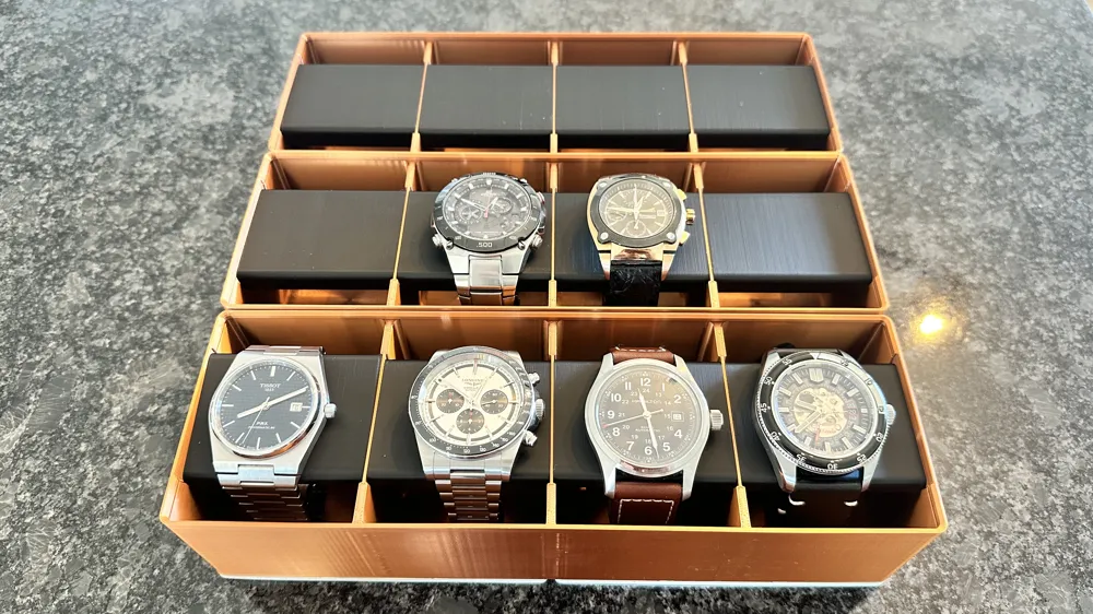Ultimate Watch Box (Gridfinity Compatible) - Free 3D Print Model ...