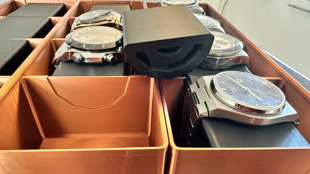 Ultimate Watch Box (Gridfinity Compatible) - Free 3D Print Model ...